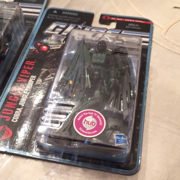 Hasbro | Toys | Gi Joe Jungle Viper Rise Of Cobra Figures | Poshmark